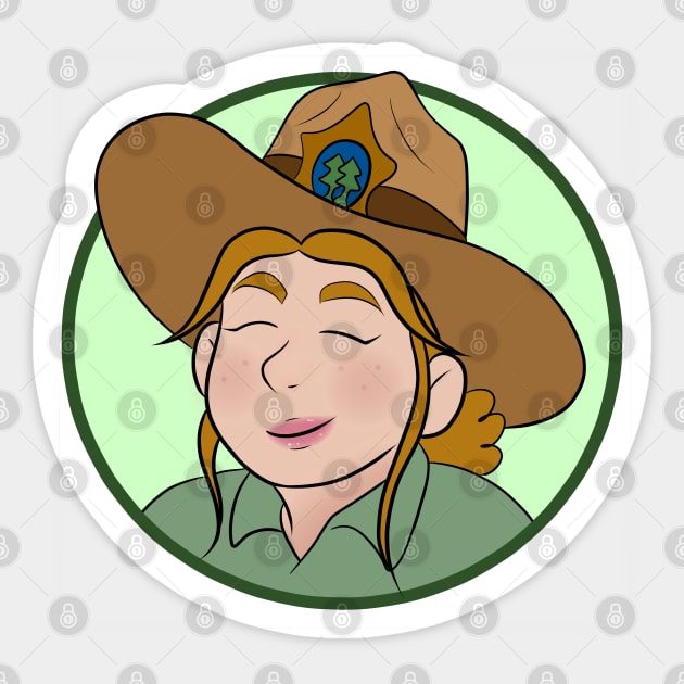Ranger Tabes We Bare Bears Sticker Teepublic